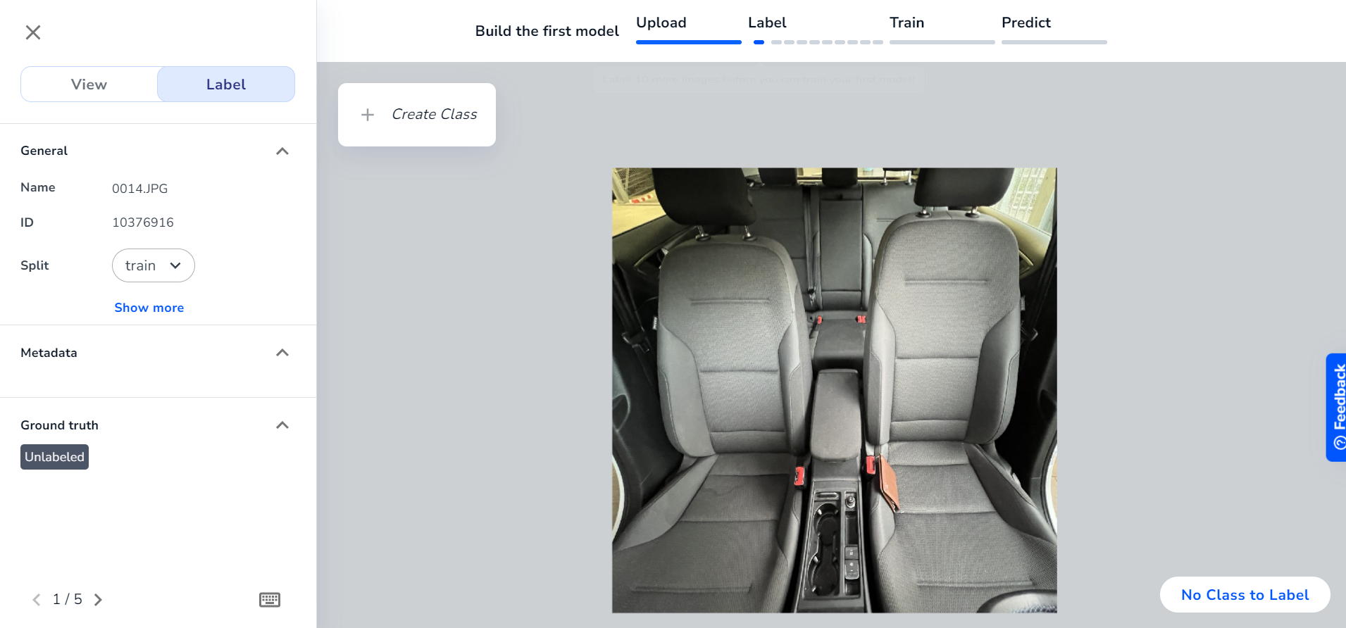 Using 'Simple LandingAI' Widget :: digital.auto playground documentation